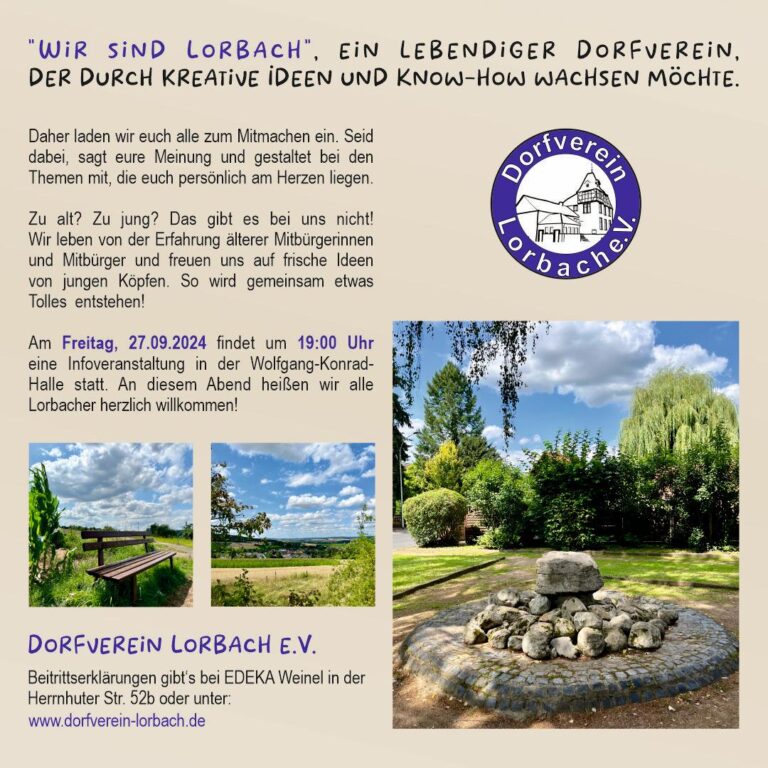 1250 Jahre Lorbach – Wetterau