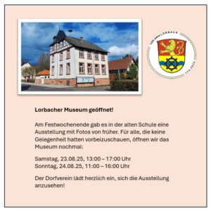 1250 Jahre Lorbach – Wetterau